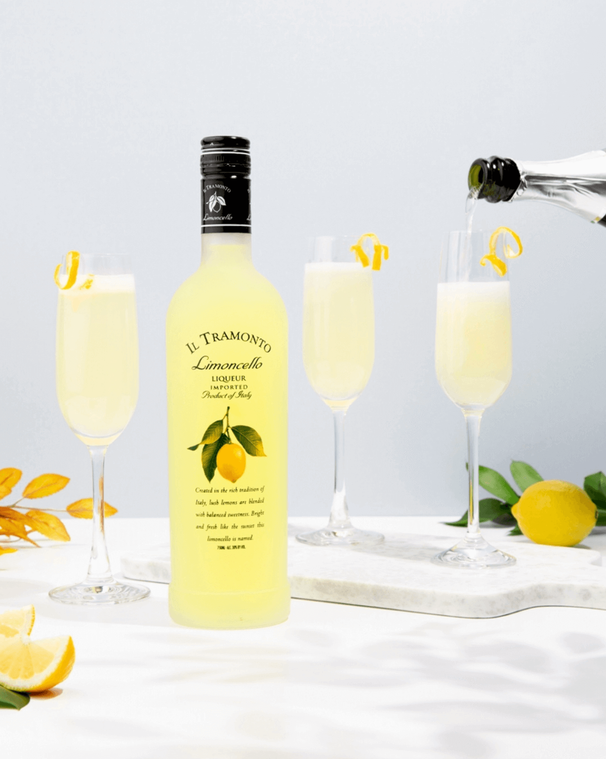 Limoncello Sparkler - Italian Inspired Limoncello & Amaretto | Il ...